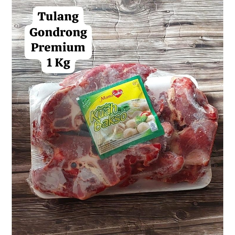 Jual Tulang Iga Gondrong Sapi Beef Back Bone 1kg 1 Kg Free Bumbu Kuah