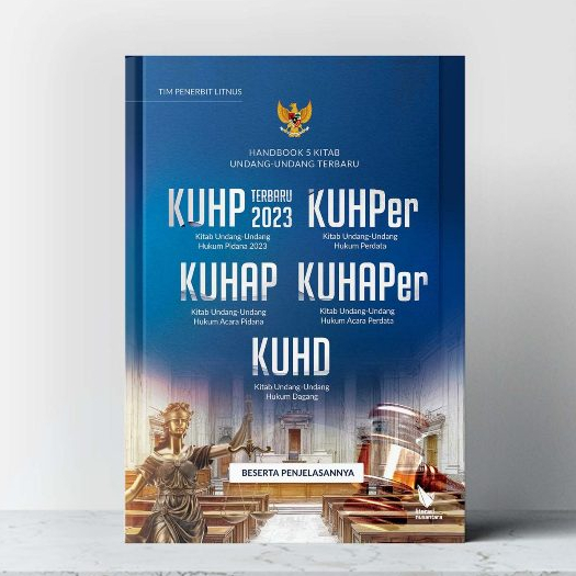 Jual Buku HANDBOOK 5 KITAB UNDANG-UNDANG TERBARU KUHP Terbaru 2023, KUHAP, KUHPer, KUHAPer, dan ...