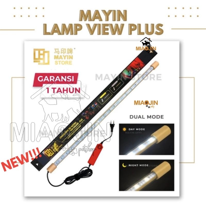 Jual Lampu LED Mayin PLUS Ukuran 92 112 142 172 CM day & night pro red ...