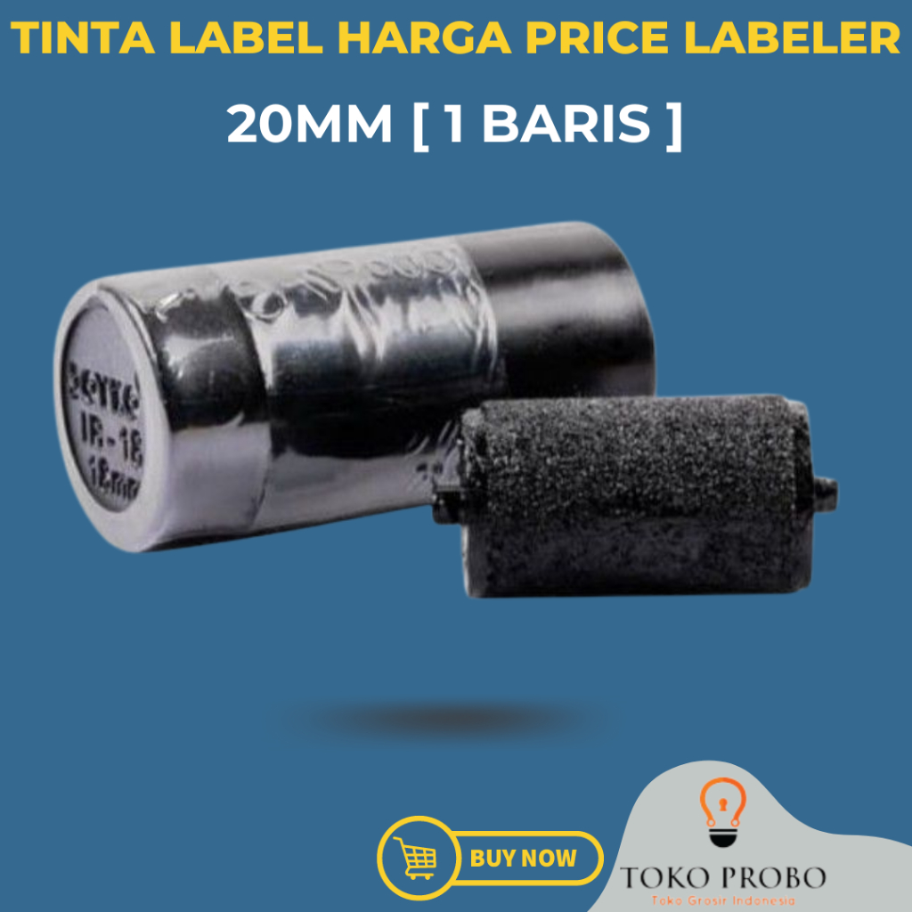Jual Tinta Label Harga Price Labeler 20MM 1 Baris | Shopee Indonesia