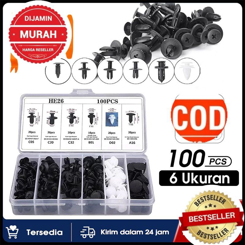 Jual baut rivet mobil | baut universal | Shopee Indonesia