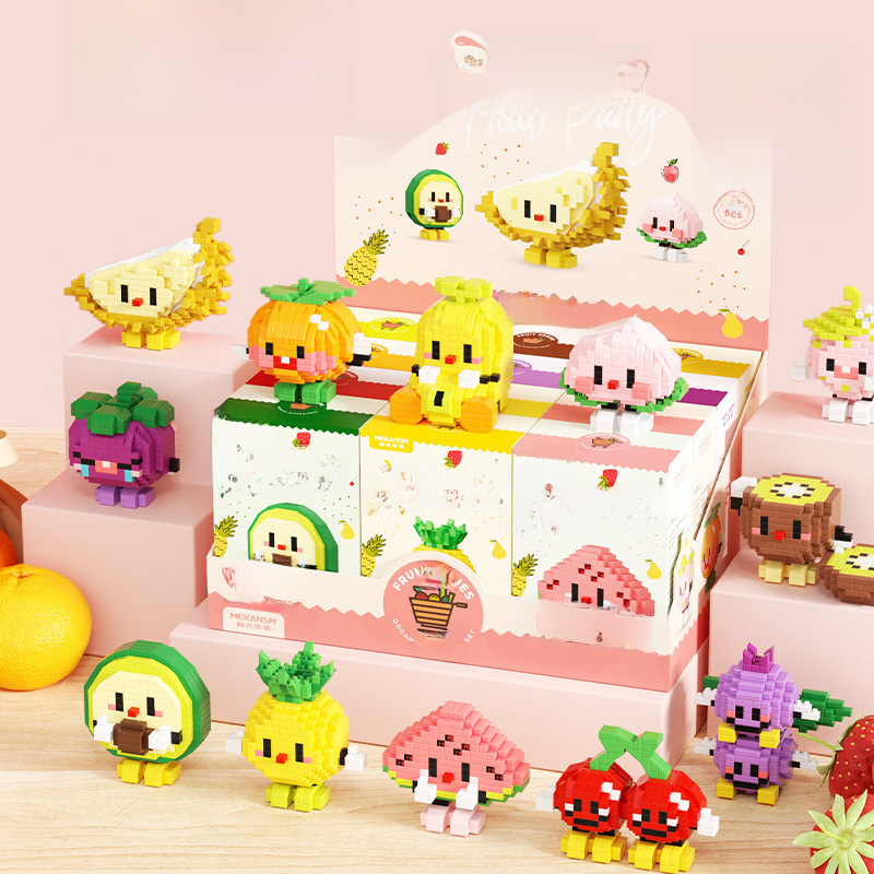 Jual Nano Brick Buah buahan , fruit , fruit brick , buah lucu mainan ...