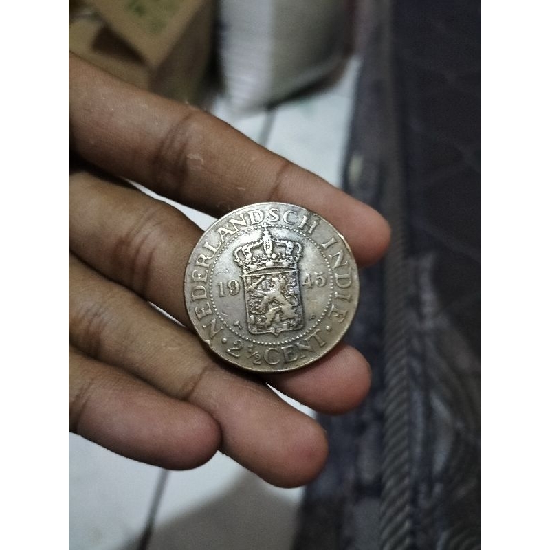 Jual Uang kuno koin 2½ Cent Netherlands 1945 | Shopee Indonesia