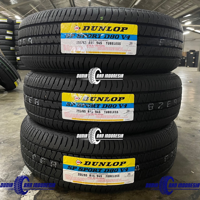 Jual Ban Mobil Innova Dunlop D80V4 205/65 R15 Toyota Innova OEM ...