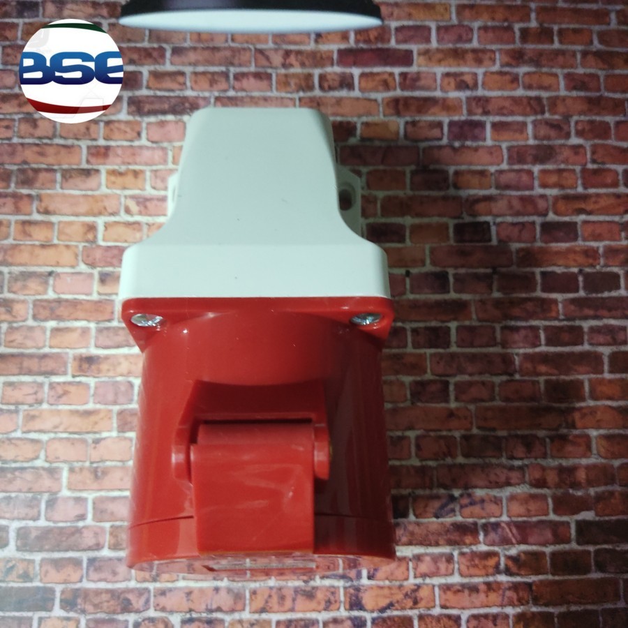 Jual Industrial Surface Mounting Socket 5 Pole 5Pole 32 A CEE 125 5Pin ...