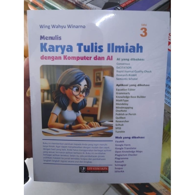 Jual menulis karya tulis ilmiah dengan komputer dan AI edisi 3 - Wing Wahyu winarno | Shopee ...