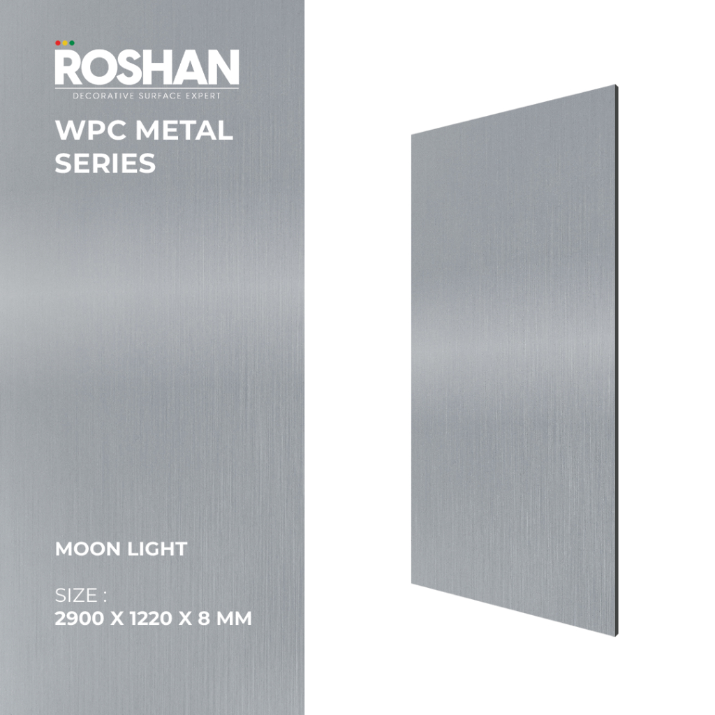 Jual WALL PANEL WPC ROSHAN 2.90 M x 1.22 M - MOON LIGHT | Shopee Indonesia