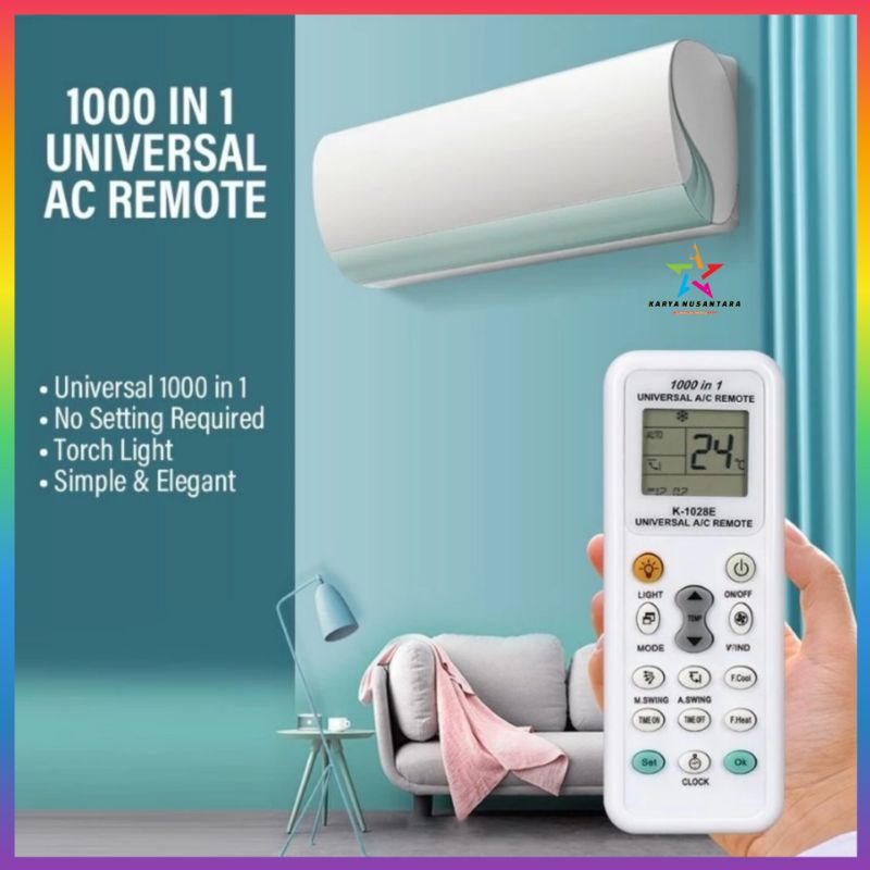 Jual REMOTE AC MULTIFUNGSI/REMOTE AC UNIVERSAL SEMUA MEREK AC/AC REMOT ...