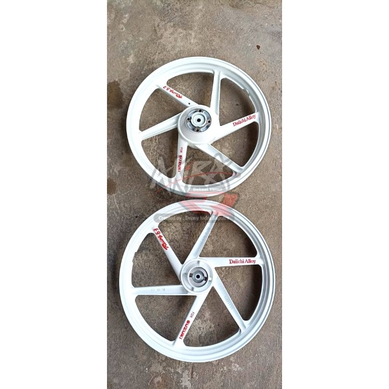 Jual Velg Daiichi Alloy Racing 63 Double Disc Original Suzuki Satria ...