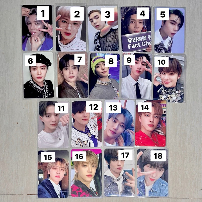 Jual PHOTOCARD PC OFFICIALL NCT 127 DREAM WAYV TAEYONG JOHNNY JAEHYUN WINWIN JUNGWOO JENO JAEMIN ...