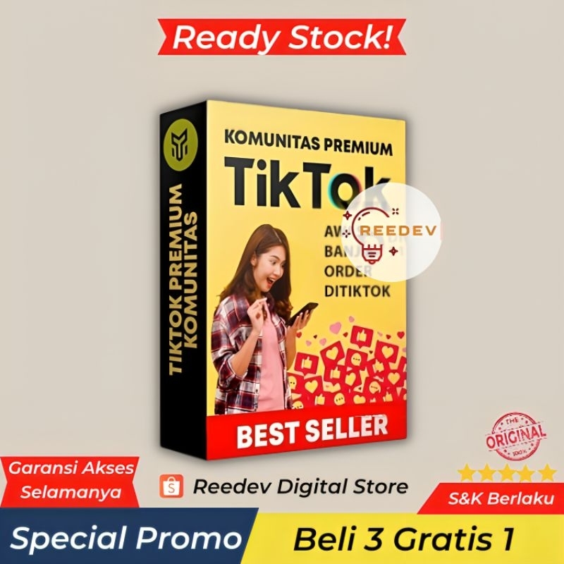 Jual Kelas Tik Tok Premium Komunitas - Banjir Orderan Dari Tik Tok ...