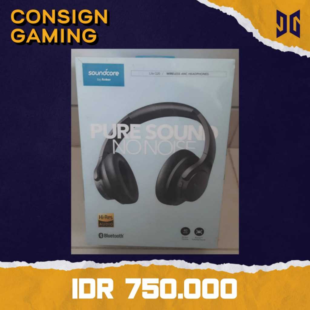 Jual ANKER SOUNDCORE LIFE Q20 ( CODE : WN160.1 ) | Shopee Indonesia