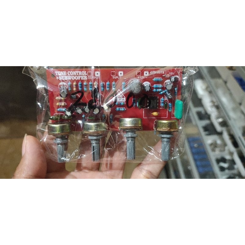 Jual tone control mono plus subwoofer dc 12 volt | Shopee Indonesia