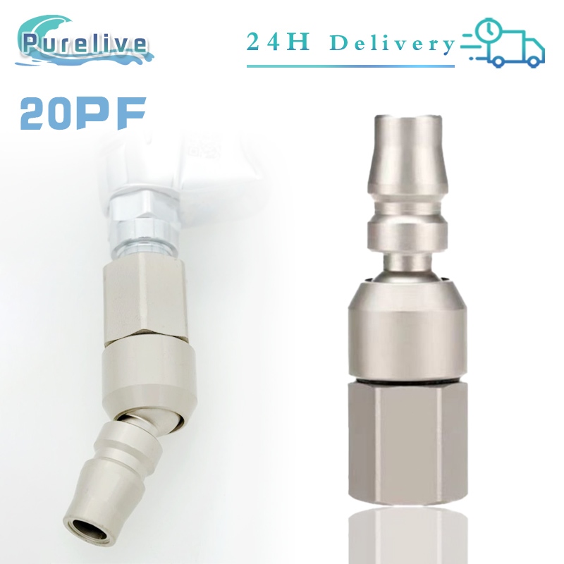 Jual Adjustable Quick Coupler 20PF 1/4 Quick Kopler Angin 20PF | Shopee ...