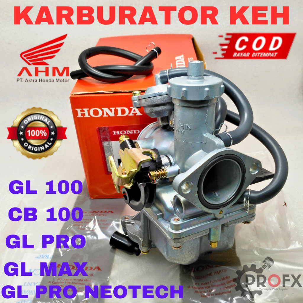 Jual KARBURATOR KEH HONDA GL100 PRO NEOTECH MAX CB CARBURETOR CARBU KARBU KEIHIN kualitas ...