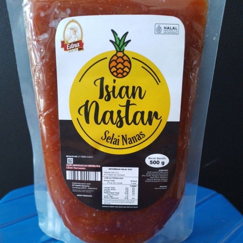 Jual Edna Isian Nastar Selai Nanas 500g | Shopee Indonesia