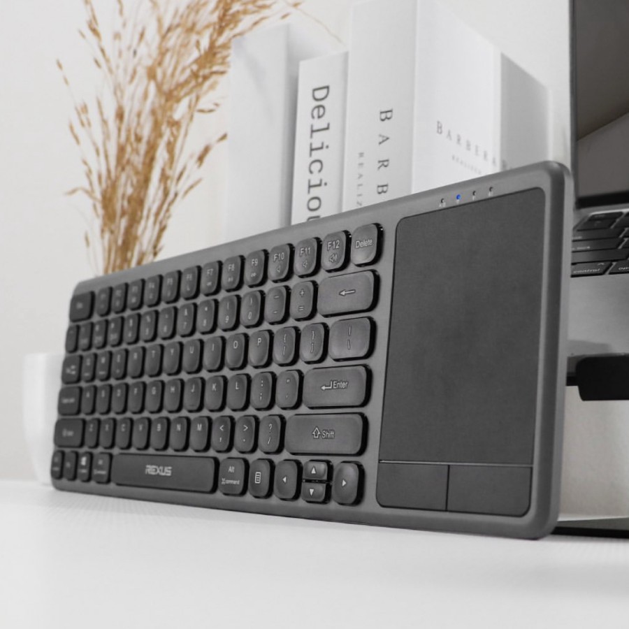 Jual Rexus KL200 Keyboard Wireless 2.4 GHz + Bluetooth with Touch Pad ...