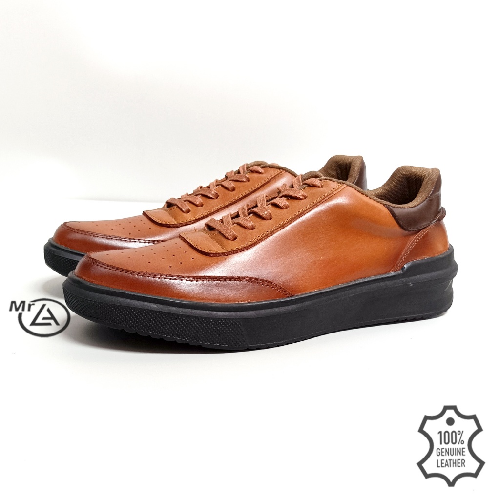 Jual Sepatu Pria Casual Kulit Terbaru Sneakers Cowok Premium Warna ...
