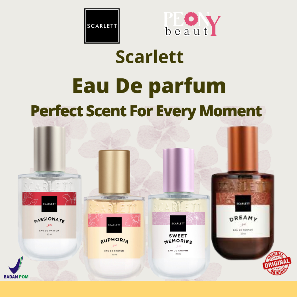 Jual SCARLETT Whitening Eau De Parfum 30ml | Shopee Indonesia