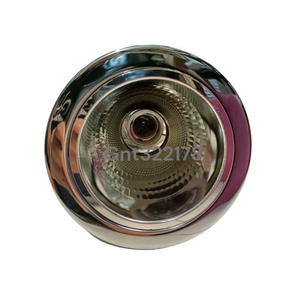 Jual Downlight 3,5/4/5 inch Silver dan Putih Plafon Fitting e27 ...