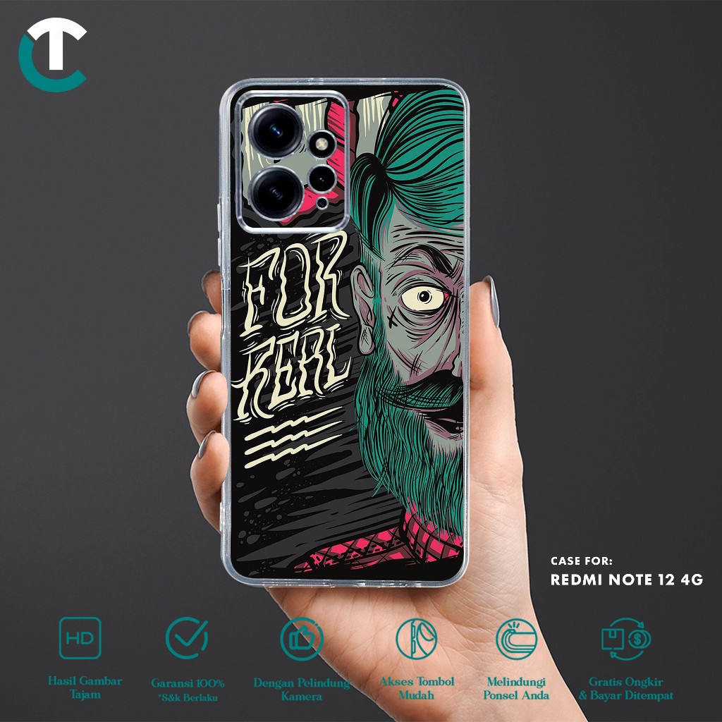 Jual Case Redmi Note 12 4G - Casing Redmi Note 12 4G Motif KILLER ...