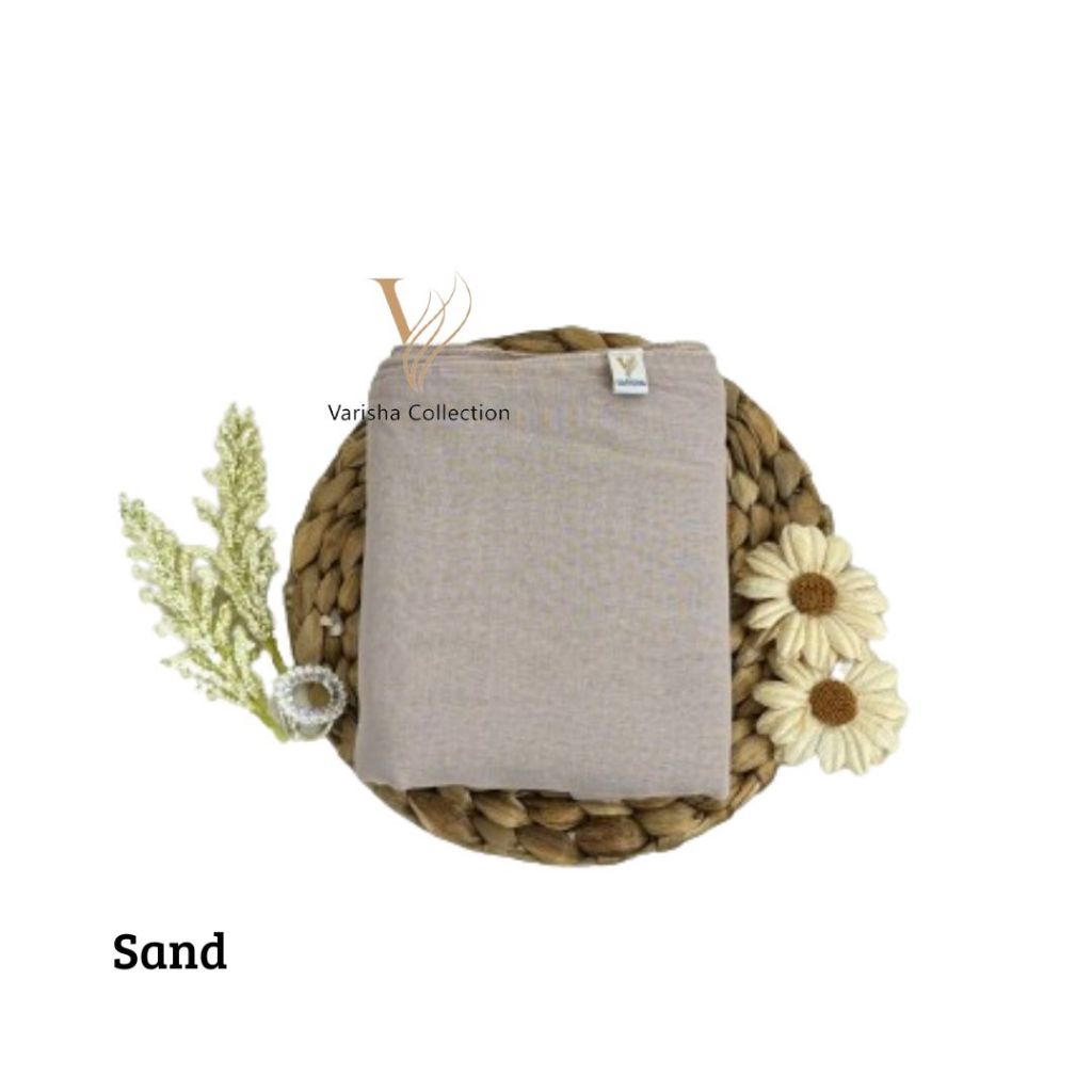 Jual VARISHA 4# Kerudung Segiempat Hijab Paris Polos VARISHA Collection ...