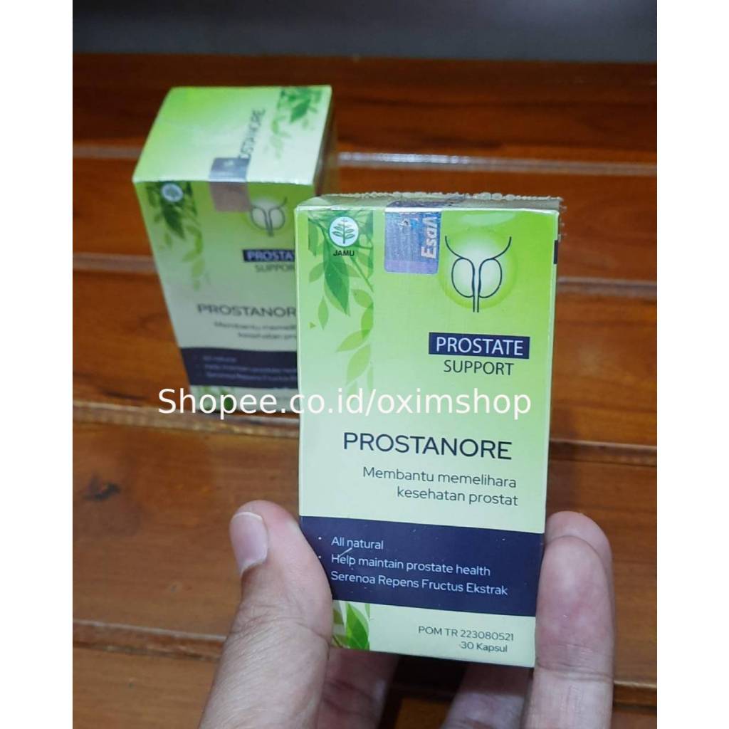 Jual Prostanore Asli Original Obat Prostat Herbal Ampuh - Hologram ...