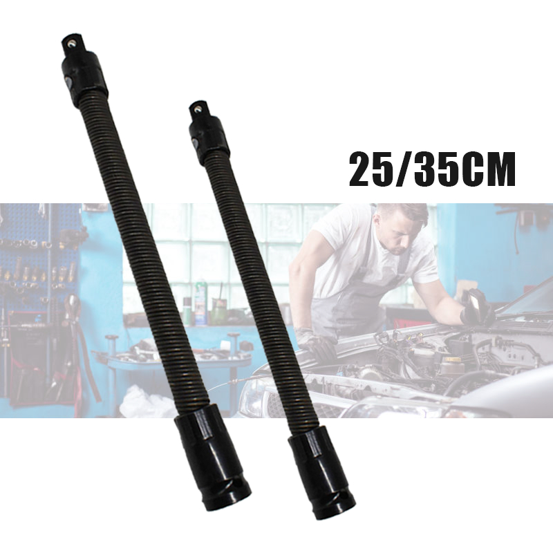 Jual 25/35CM Flexible Extension Rod/Flexible Socket Extension/Wrench ...