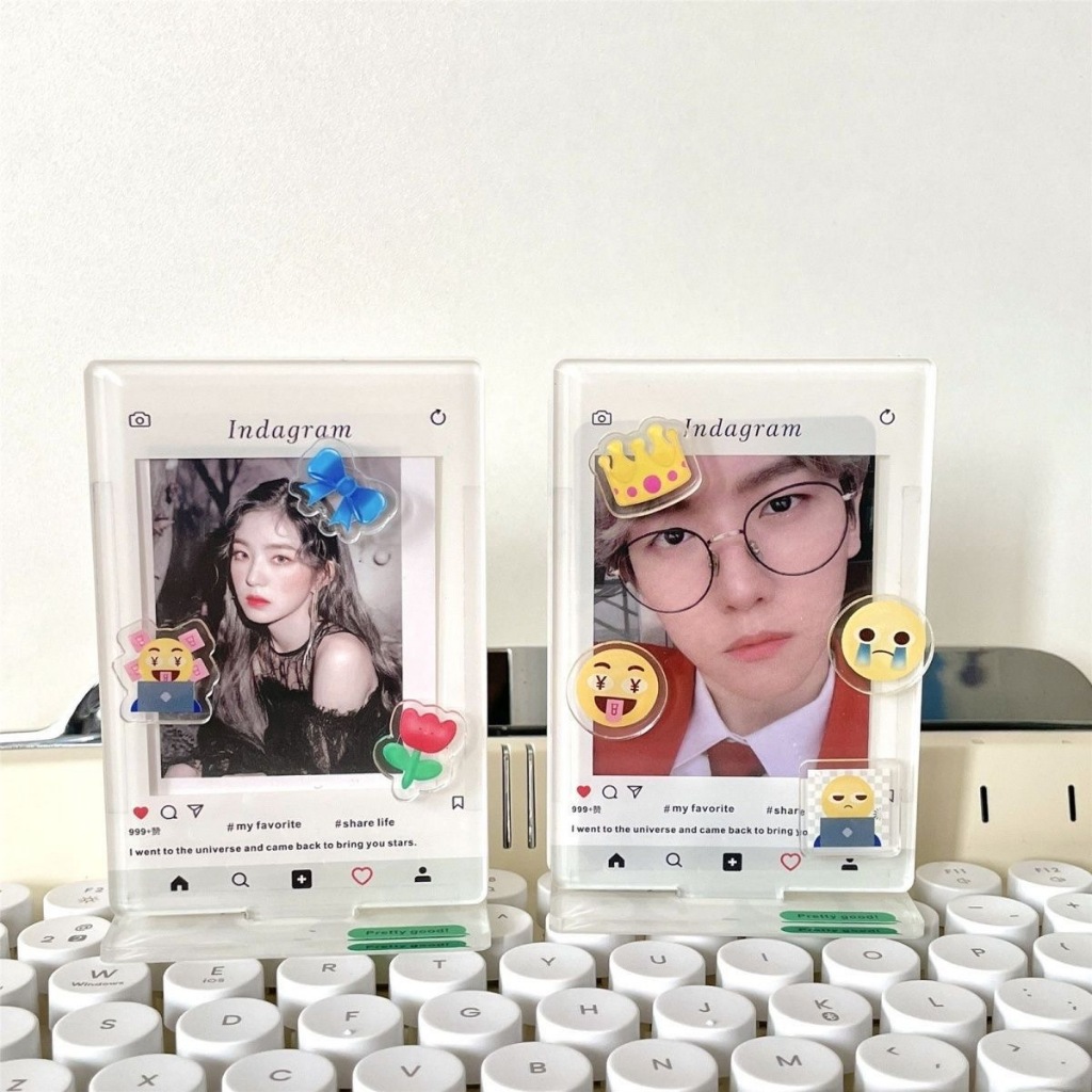 Jual Ins Photo Frame Acrylic Photo Frame 3inch Idol Photocard Polaroid ...