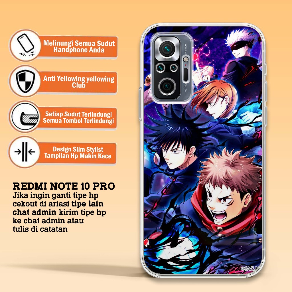 Jual Softcase XIAOMI REDMI NOTE 10 PRO - Clear Case Vivo XIAOMI REDMI ...