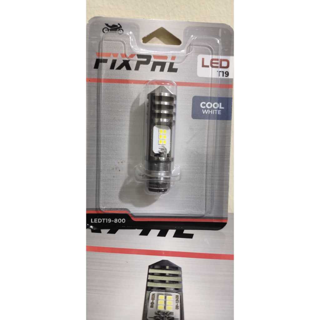 Jual BOHLAM LED MOTOR FIXPAL T19 PUTIH UNTUK MOTOR MATIC DAN BEBEK ...