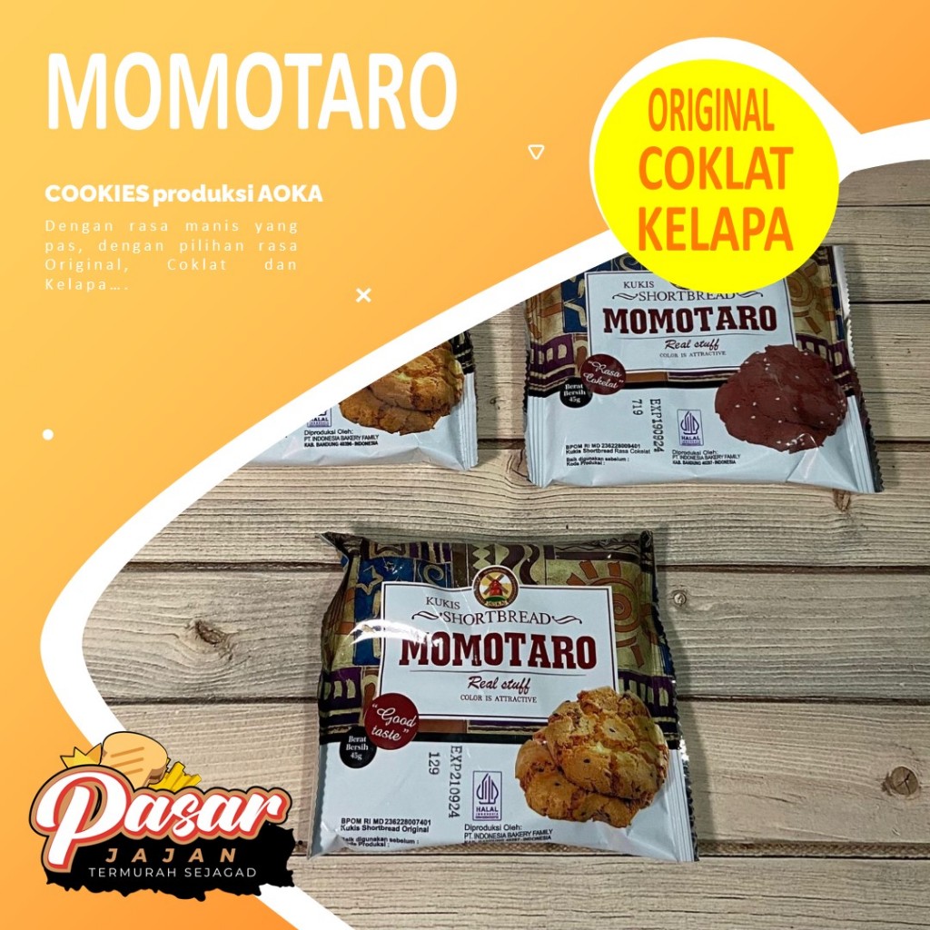 Jual Aoka Momotaro Cookies / Momotaro Cookies | Shopee Indonesia