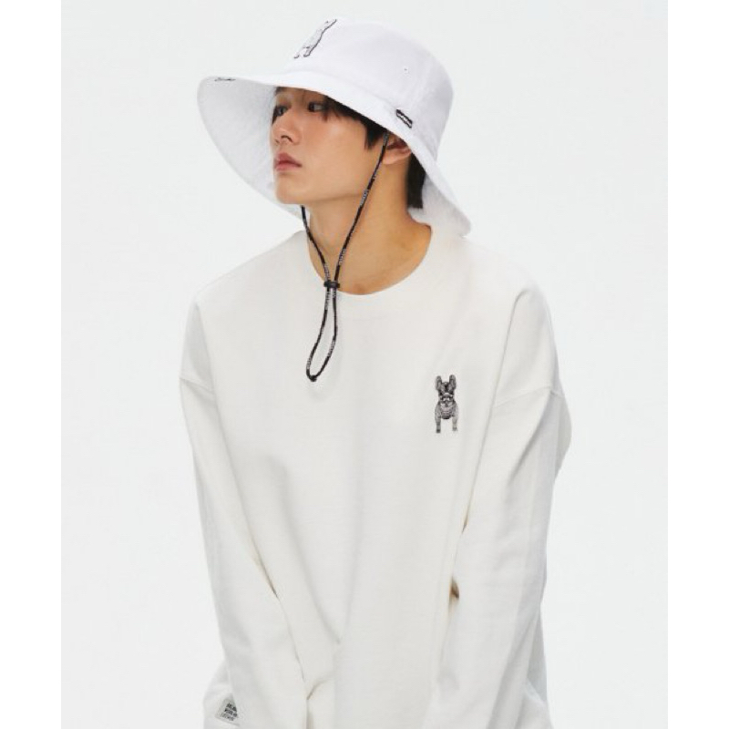 Jual (PO KOREA) LIFEWORK - 2 WAY WIDE BRIM BUCKET HAT - ORIGINAL KOREA ...