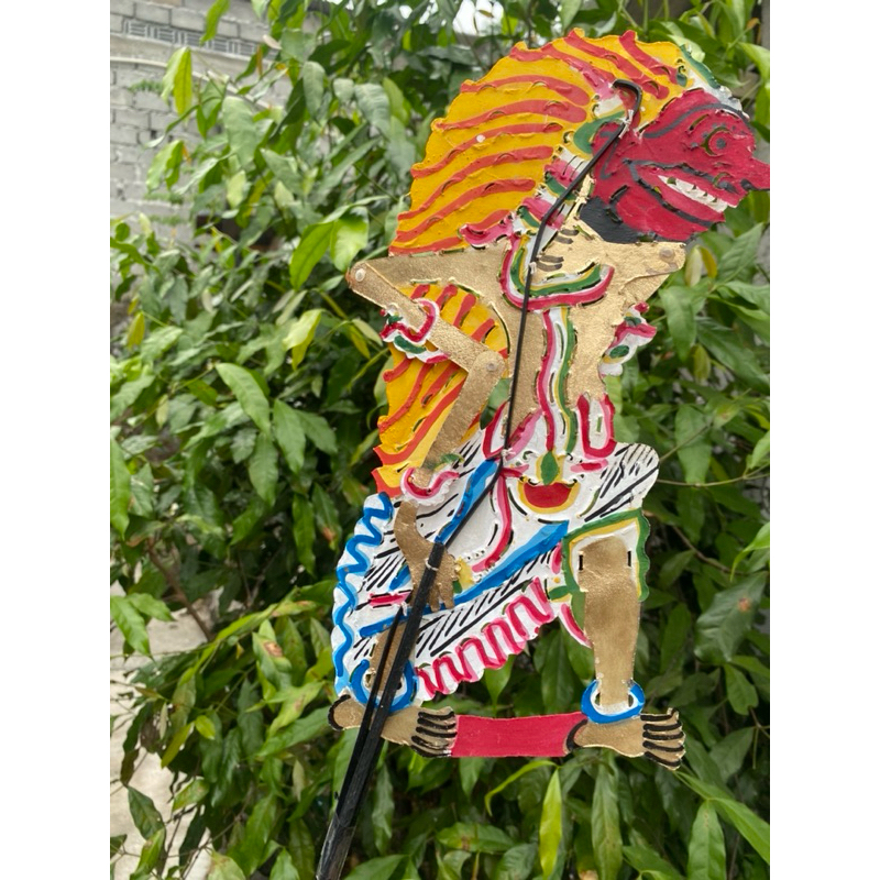 Jual Wayang Kulit Asli BUTO GENI Mini 30cm | Shopee Indonesia