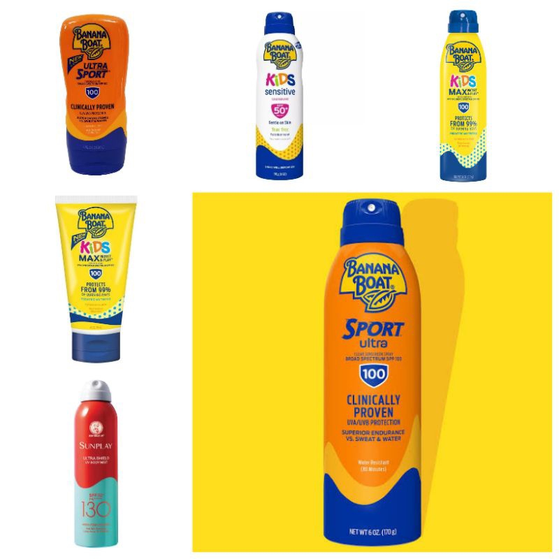Jual PROMO SUNSCREEN ORIGINAL BANANA BOAT SPRAY LOTION SPF 100 ORIGINAL ...