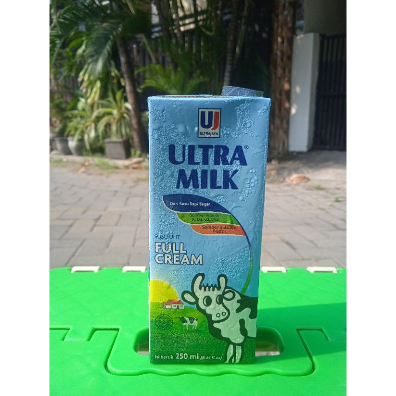 Jual Ultra Milk Full Cream Susu UHT 250 ml | Shopee Indonesia