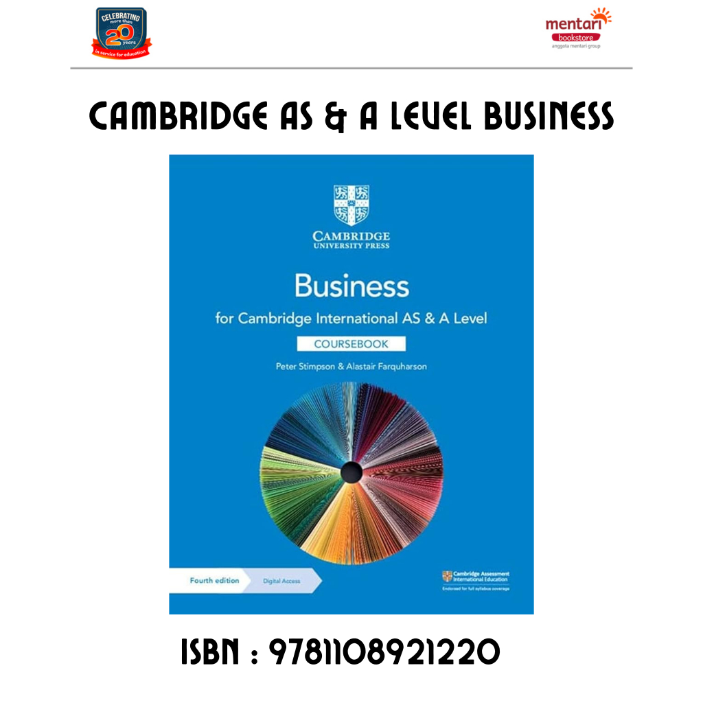 Jual Cambridge International AS&A Level Business Coursebook w/Dig ...