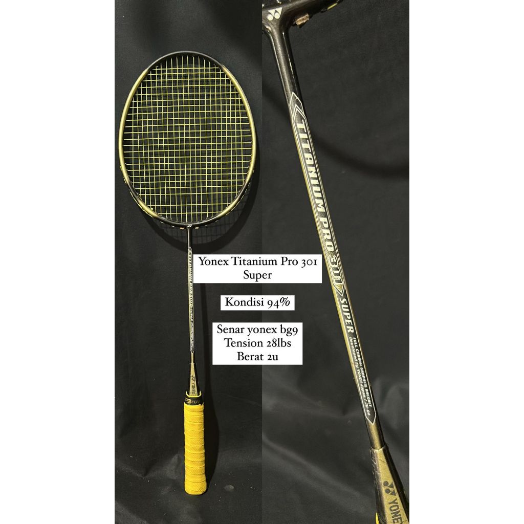 Jual Yonex Titanium Pro 301 Super | Shopee Indonesia