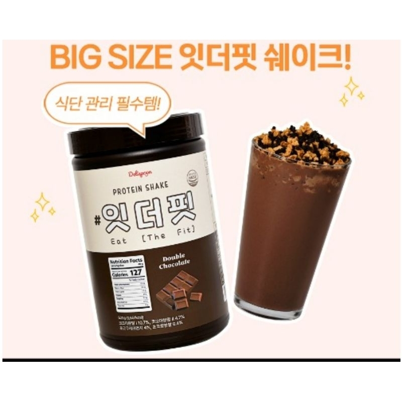 Jual Delispoon Protein Shake Korea 520gr | Shopee Indonesia