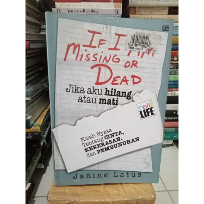 Jual BUKU ORI IF I Am Missing Or Dead Kisah nyata tentang cinta ...