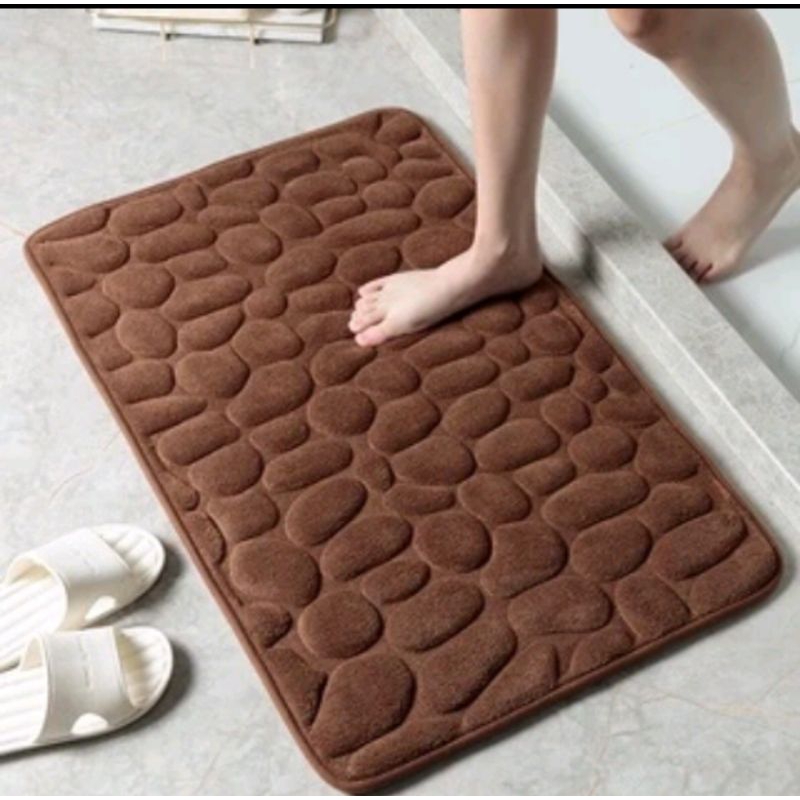 Jual Keset Kaki Anti Slip Bahan Memory Foam Keset Kamar Mandi Serap Air ...