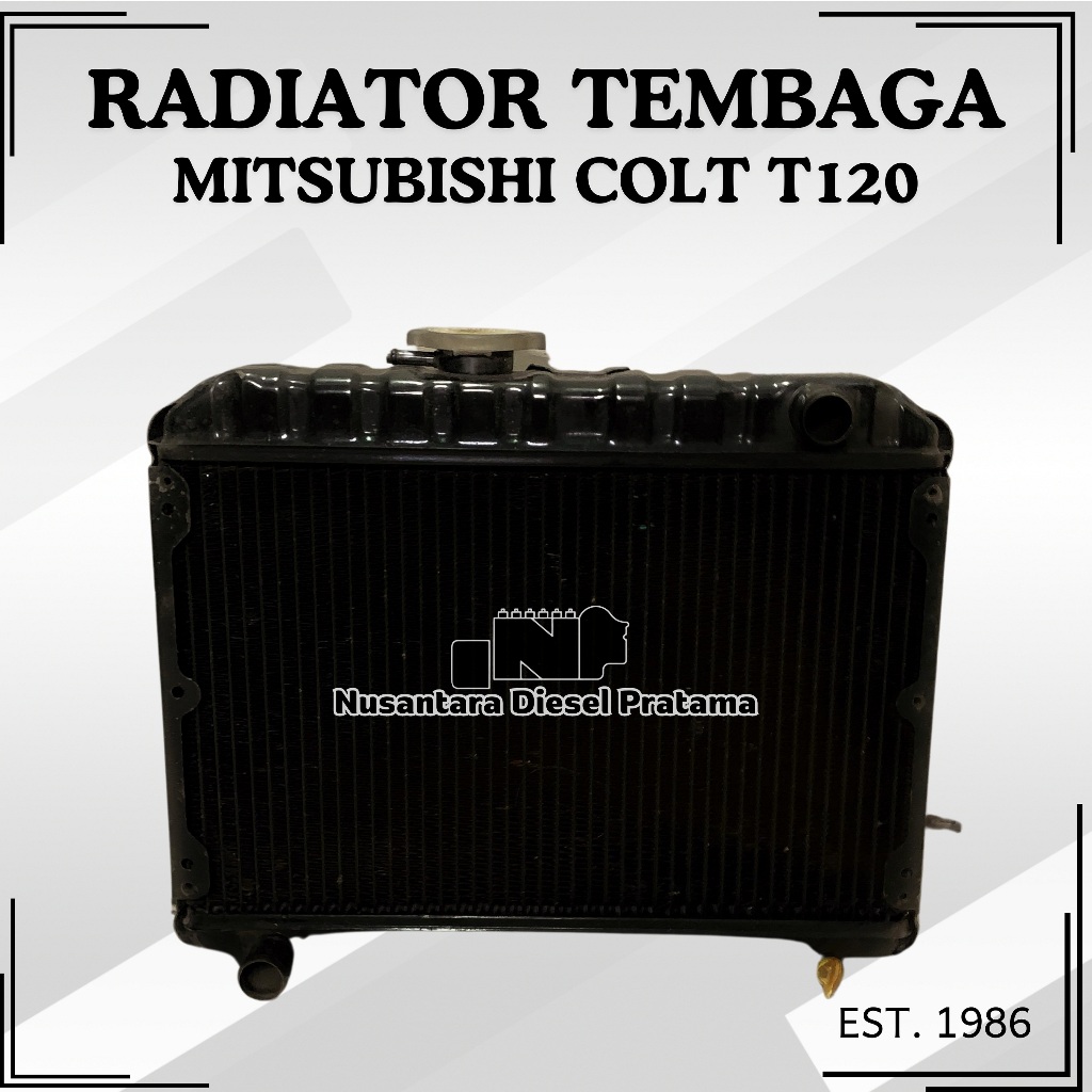 Jual Radiator Tembaga Mitsubishi COLTT120 / COLT T120 / COLT.T120 ...