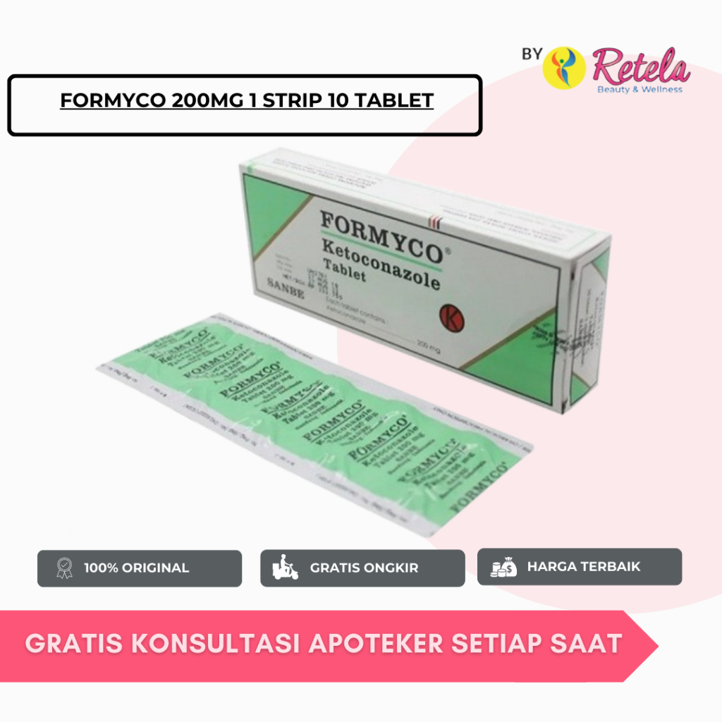Jual FORMYCO 200MG 1 STRIP 10 TABLET | Shopee Indonesia