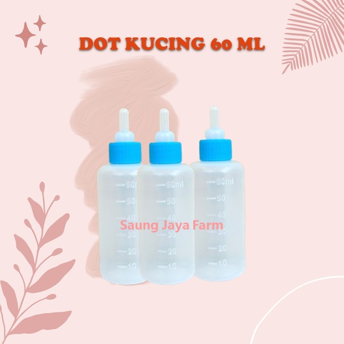 Jual Botol Dot Kucing Botol Susu Kucing Dot Botol Susu Kitten 60 ml ...