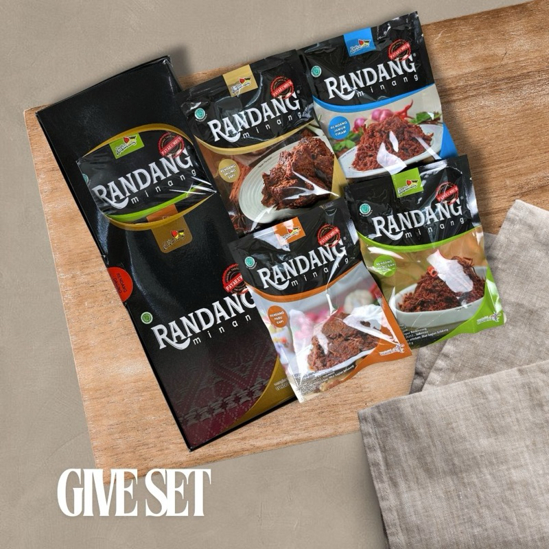 Jual Give Set Sachet Rendang - Randang Minang | Shopee Indonesia