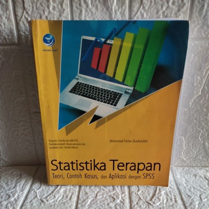 Jual BUKU STATISTIKA TERAPAN (teori, contoh kasus dan aplikasi dengan spss) original | Shopee ...