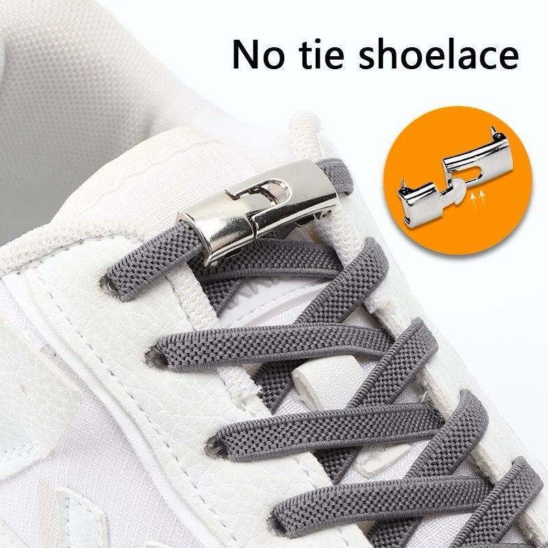 Jual TALI SEPATU TANPA IKAT Tali Sepatu Anti Ribet model KLIP praktis ...