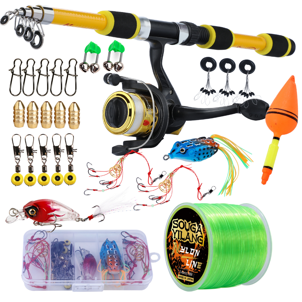 Jual Set Pancing Murah 180cm 1 SET Joran Pancing Murah lengkap siap ...