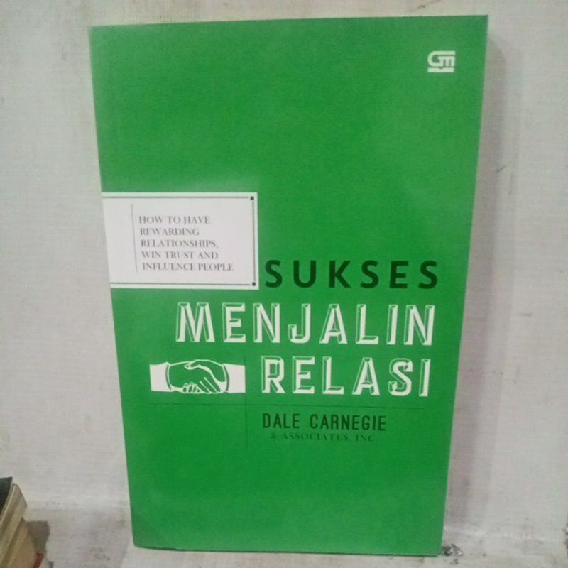 Jual buku sukses menjalin relasi bekas original | Shopee Indonesia Jual buku sukses menjalin relasi bekas original | Shopee Indonesia
