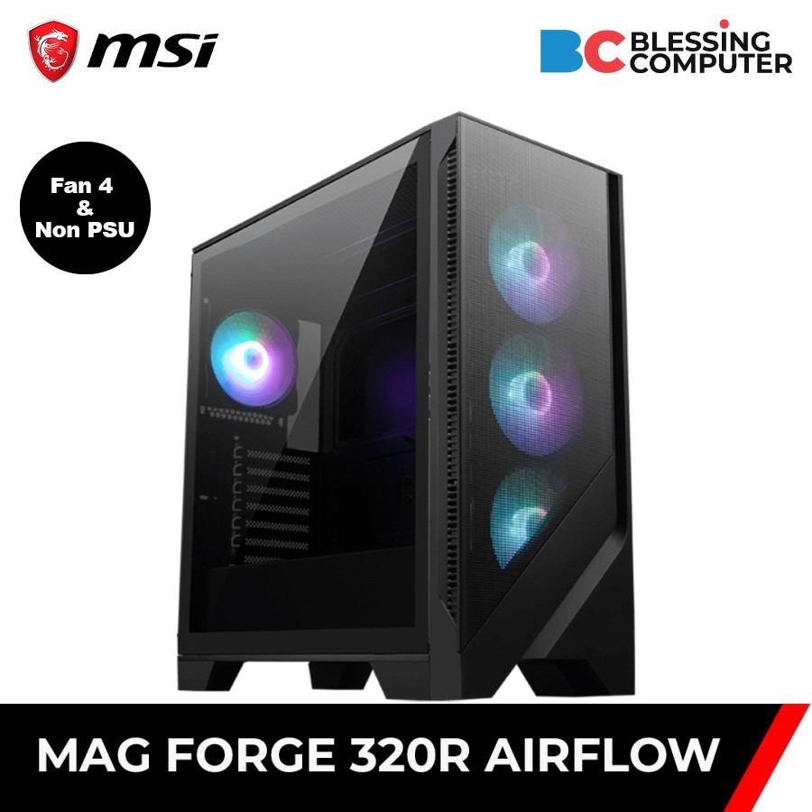 Jual Casing MSI MAG FORGE 320R Non Psu 306-7G23R21-809 | Shopee Indonesia